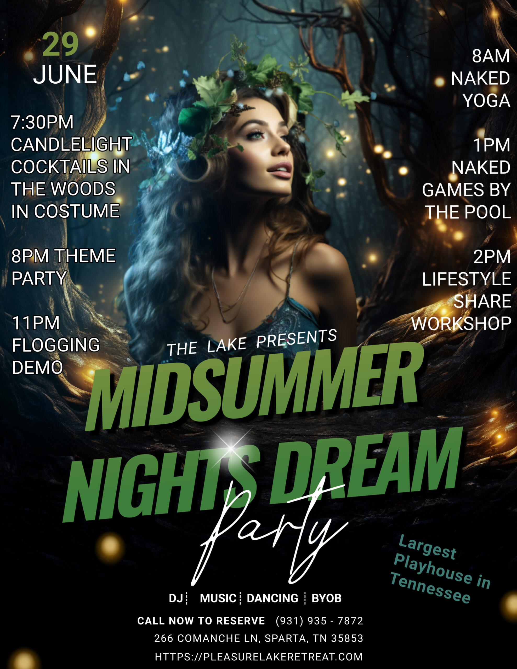 Midsummer Nights Dream - Pleasure Lake Retreat